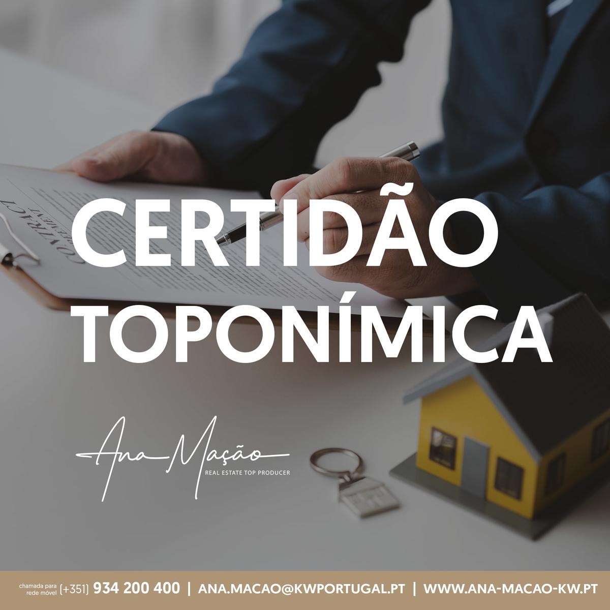 Certidão Toponímica | ABC do Imobiliário