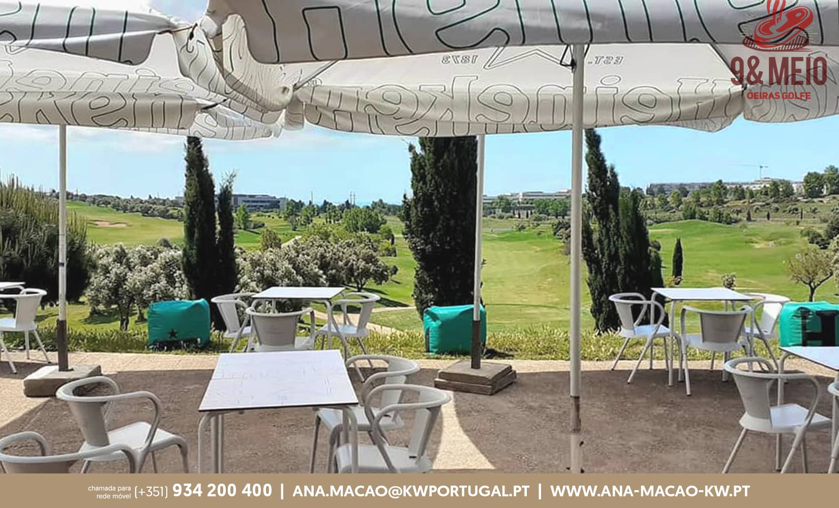 Restaurante 9&Meio Oeiras Golf | Ana Mação - KW