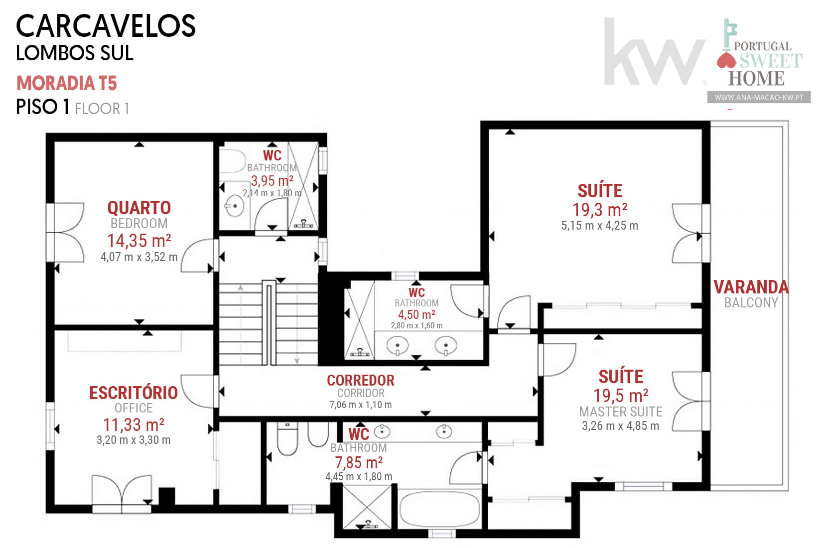 Carcavelos, Lombos Sul - Moradia T5 com Jardim e Piscina (Lote 800 m2 ...